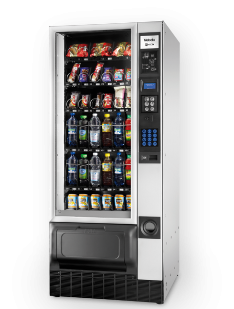 Necta Melodia Combo Vending Machine with Paypass | Coffee Machines Co